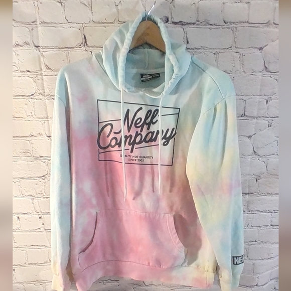 Neff | Tops | Neff Tie Dye Pastel Large Hoodie Large | Poshmark